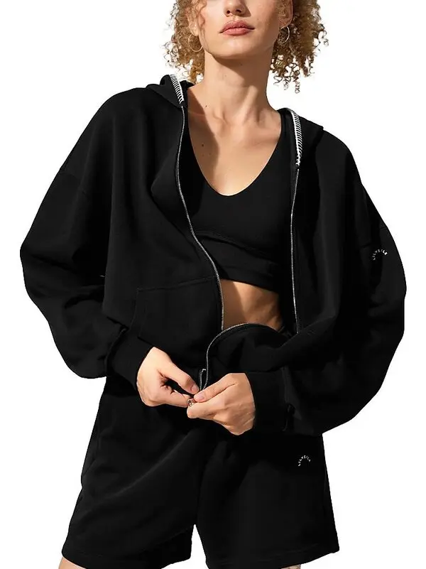 Lilysilk Seamflow Verge Hoodie - Black