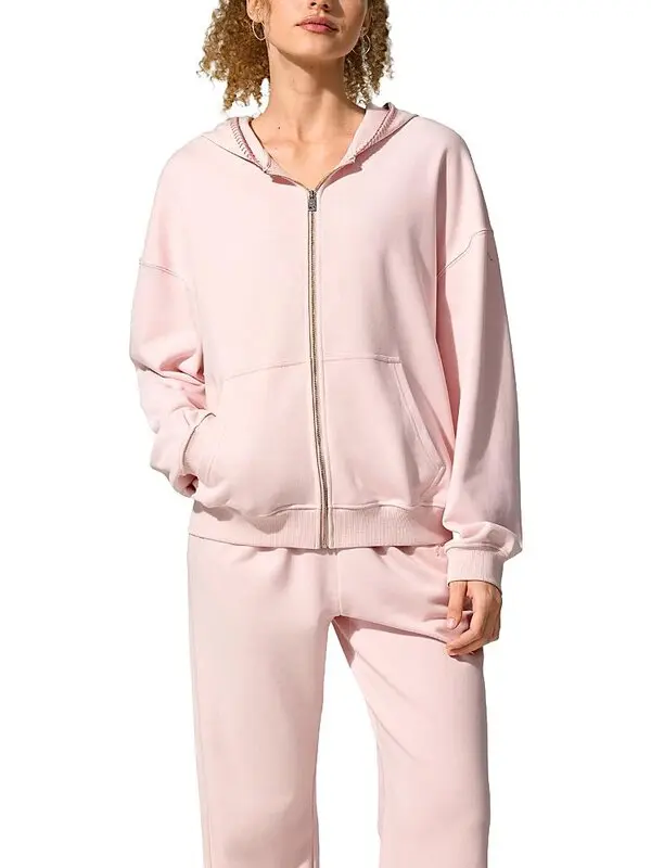 Lilysilk Seamflow Verge Hoodie - Blush-pink