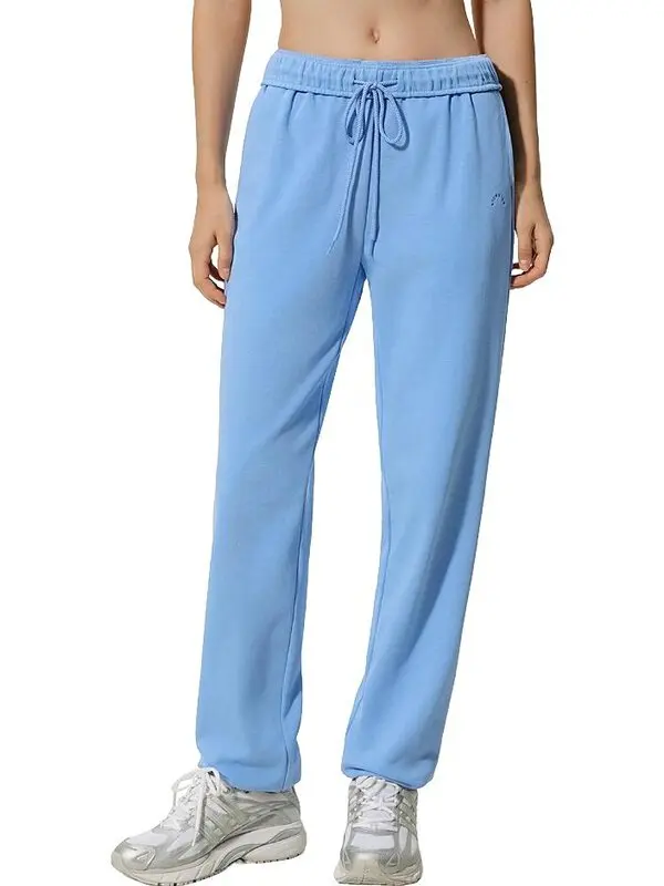 Lilysilk Relaxed Fit Softstep Joggers - Lagoon Blue