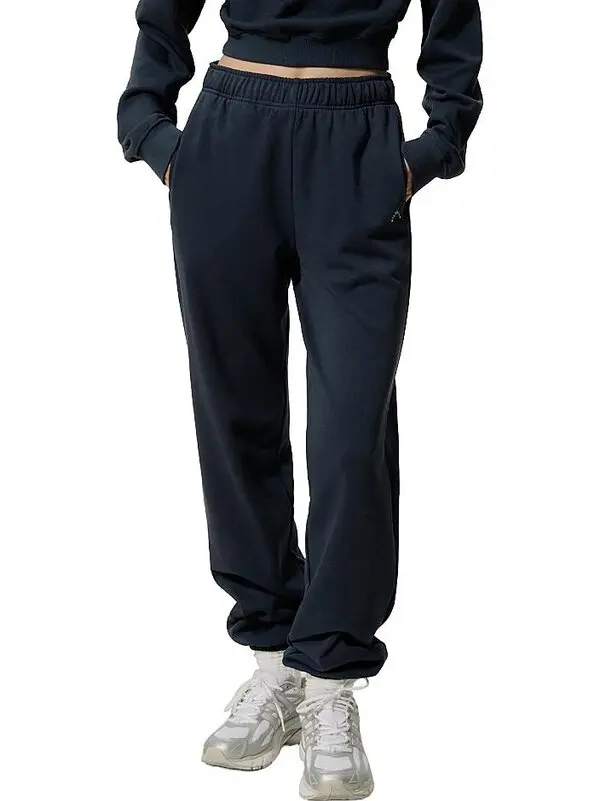 Lilysilk Relaxed Fit Softstep Joggers - Navy