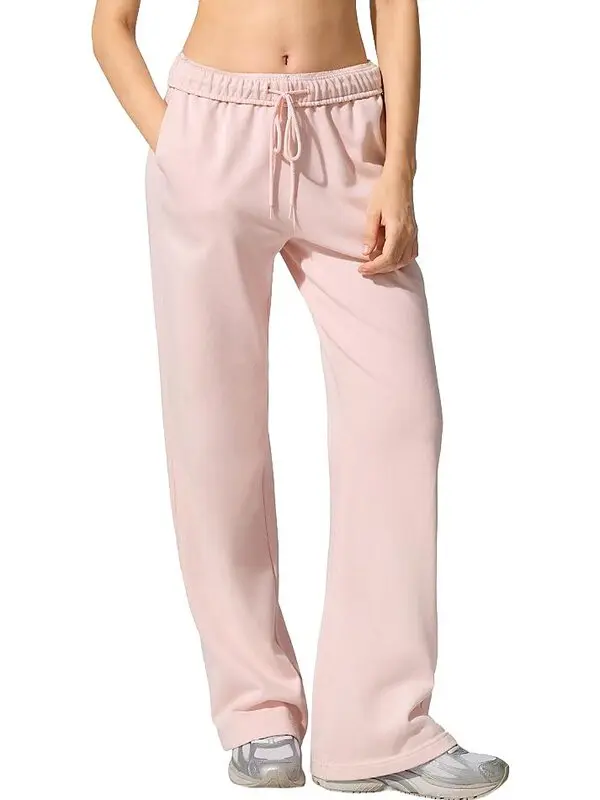 Lilysilk Seamflow Stride Sweatpants - Blush-pink