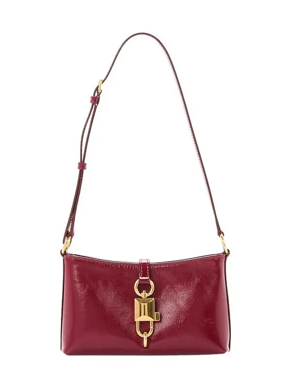 Dolce & Gabbana Leather Shoulder Bag - Medium Red
