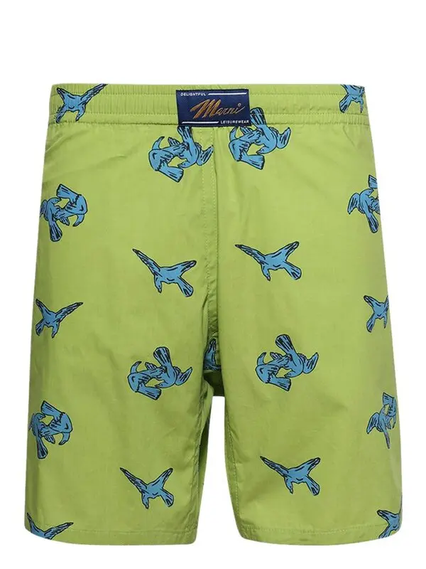 Marni Boxer Style Bermuda Shorts - Green