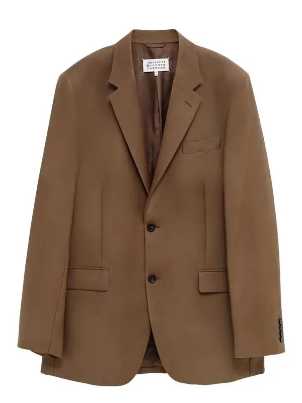 MAISON MARGIELA Suit Jacket Almond - Brown