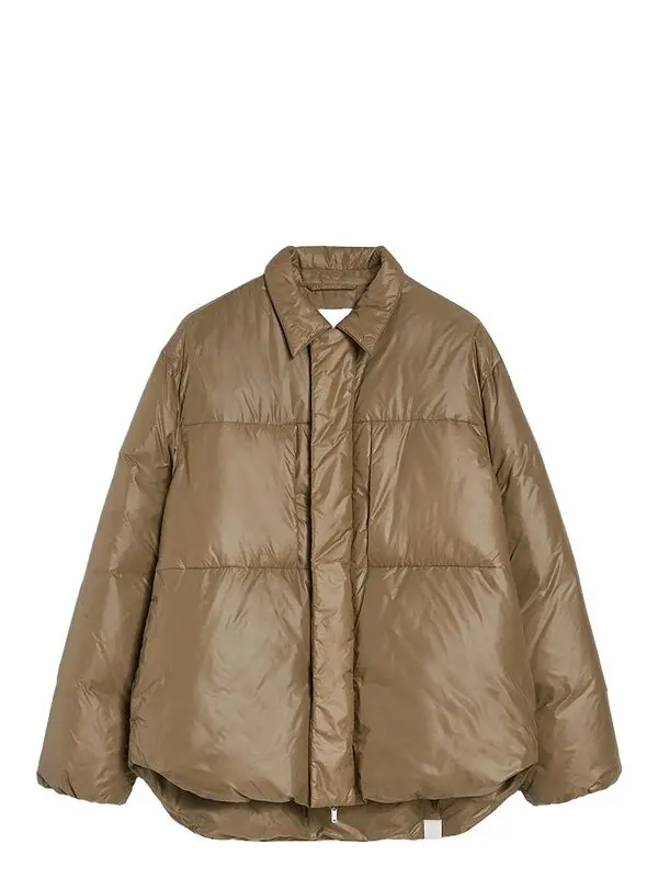 JIL SANDER Down Jacket - Brown