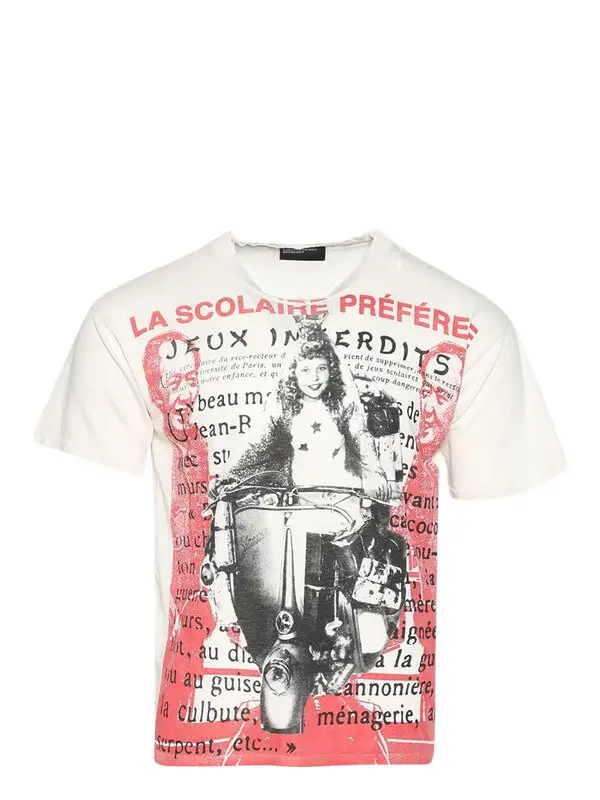 Enfants Riches Déprimés La Scolaire Prãâ©fãâ©ree T-shirt Antique - White