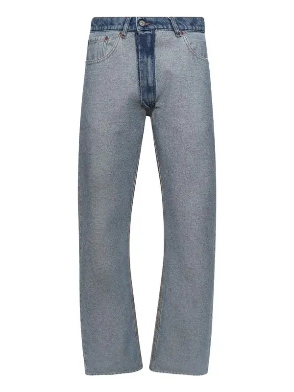 MAISON MARGIELA Straight Leg Jeans - Blue