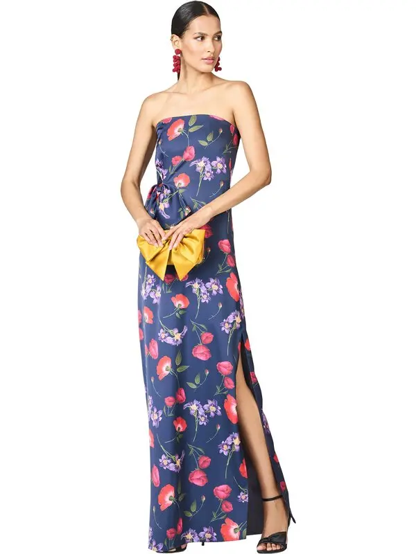Sachin & Babi Monroe Floral Print Gown - Midnight Jardin