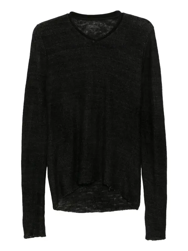 MA+ Long Sleeve Tight T-shirt - Black