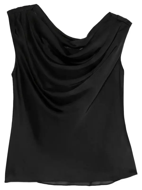 Ralph Lauren Cowl Neck Dress - Black