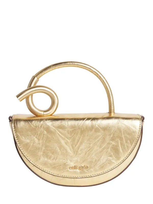 Cult Gaia Mini Azariah Handheld Bag - Gold