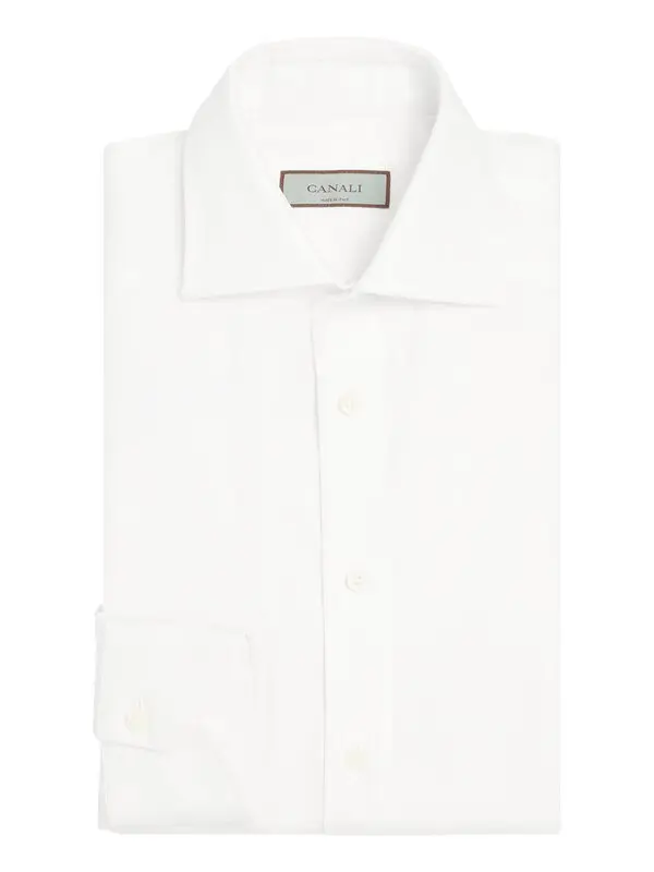 Canali Cotton Shirt - White
