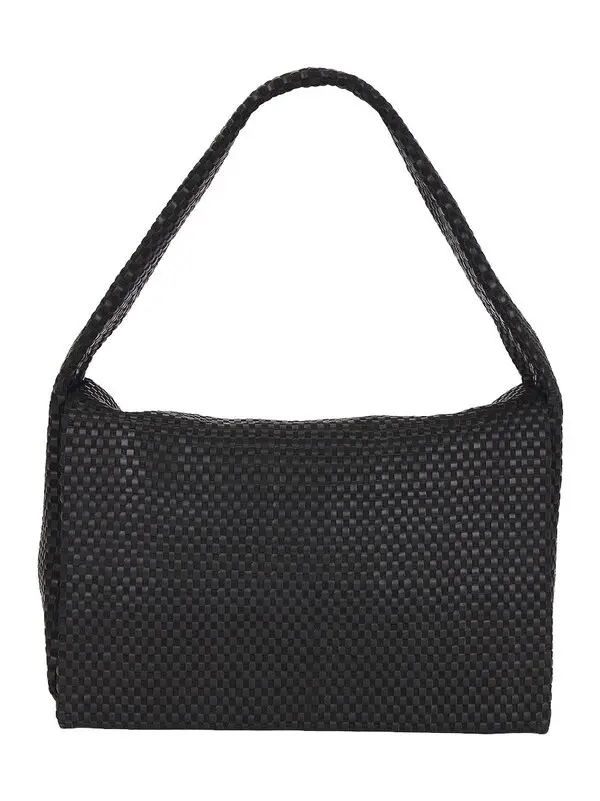 ST. AGNI Lattice Everyday Shoulder Bag - Black