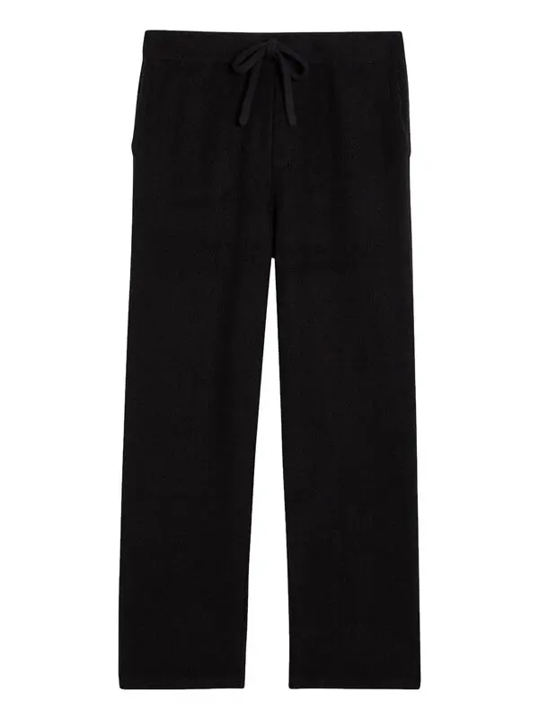 Paige Willits Merino Wool-blend Trousers - Black