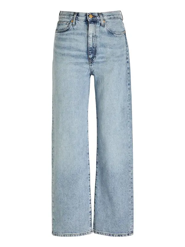 Tove Sofie Relaxed Straight-leg Jeans - Blue