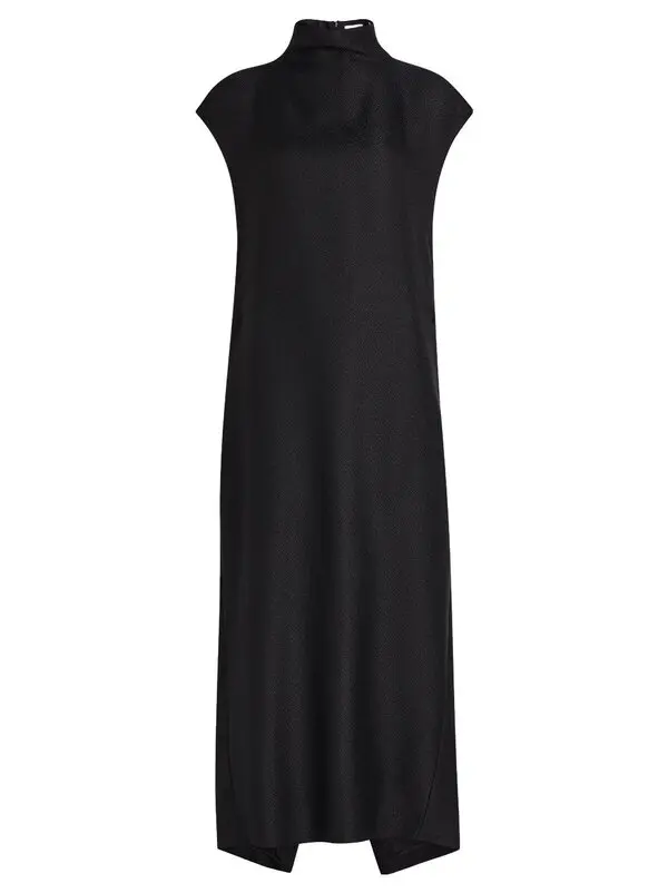 Calvin Klein Woven Maxi Dress - Black