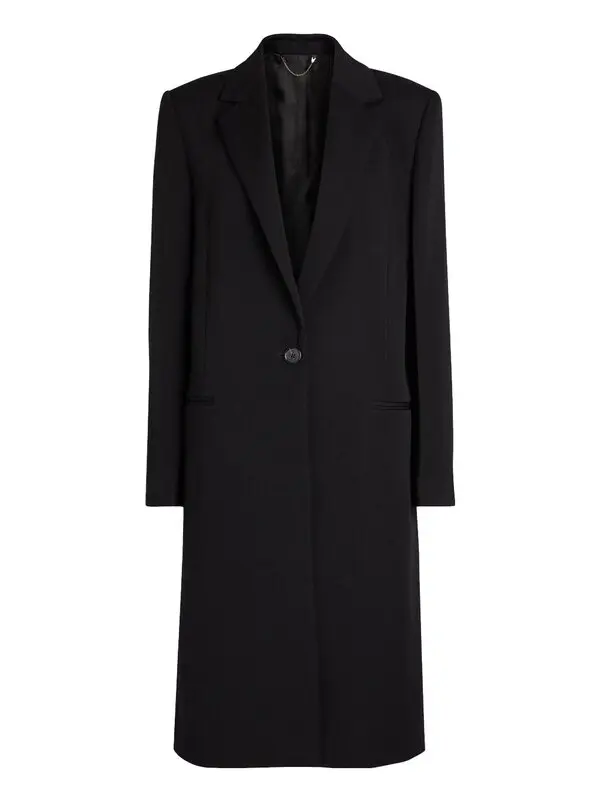 TOTEME Wool-blend Coat - Black