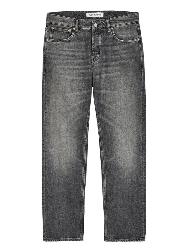WON HUNDRED Tapered-leg Jeans - Grey