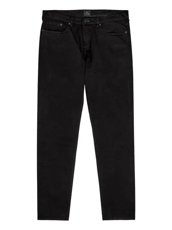 Paul Smith Slim Tapered-leg Jeans - Black