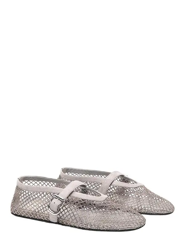 Alaïa Ballet Flats - Argent