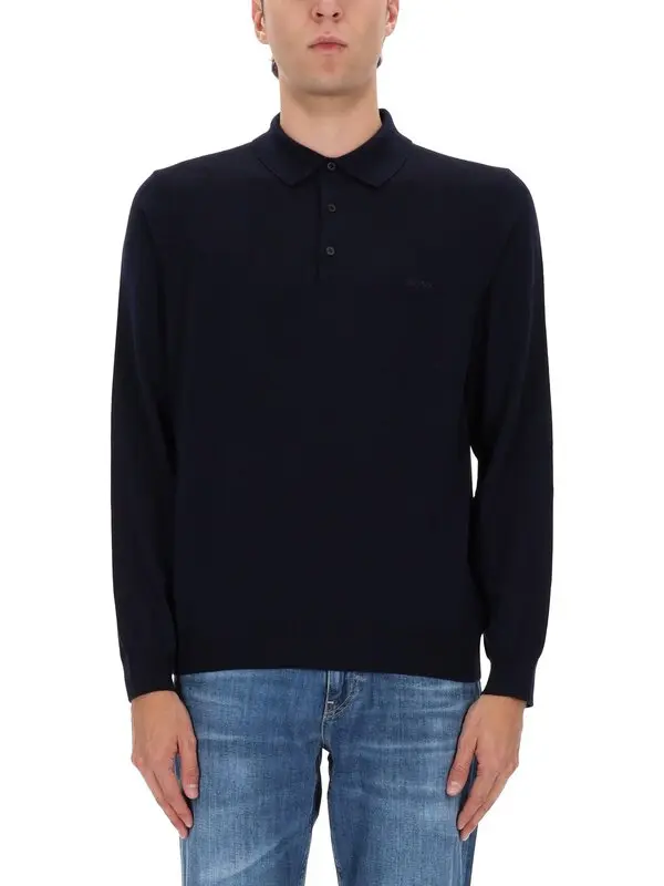 BOSS Polo Shirt "bono-l - Blue