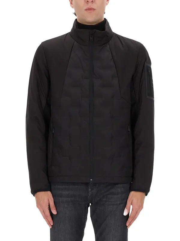 BOSS Down Hybrid Jacket - Black