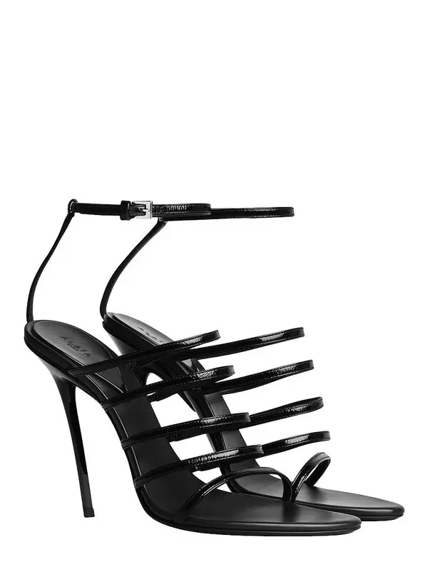 Alaïa Strappy Sandal - Noir