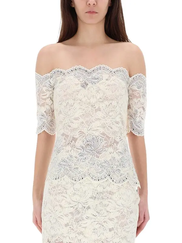 Rabanne Top "haut - Ivory