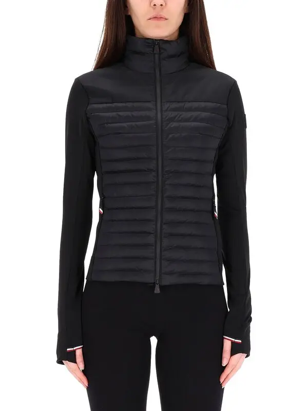 Moncler Padded Zip-up Cardigan - Black