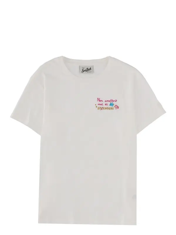 MC2 SAINT BARTH Cotton T-shirt - White