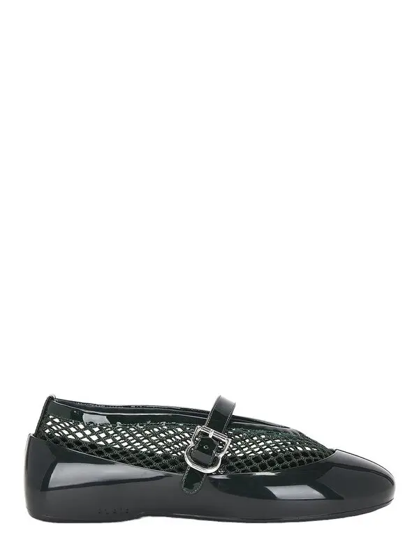 Alaïa Rubber Flats - Vert Foret