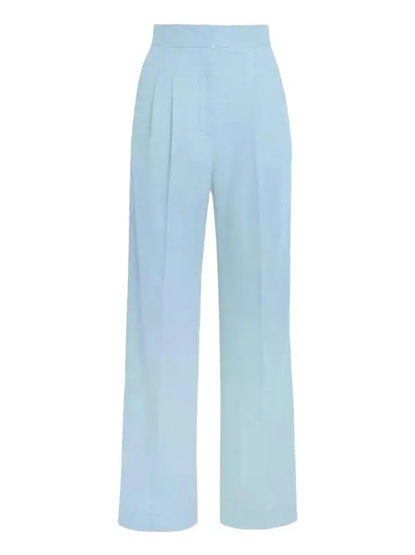 Erdem Concealed-fastening Trousers - Blue