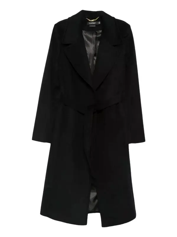 Ralph Lauren Belted Coat - Black