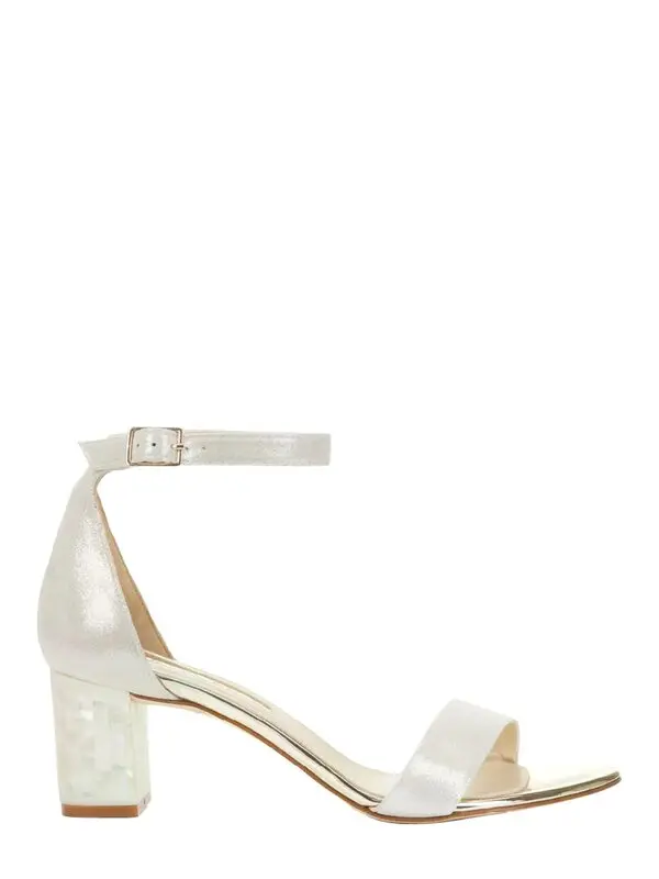 FREYA ROSE Martene Block-heel Sandals - Neutrals