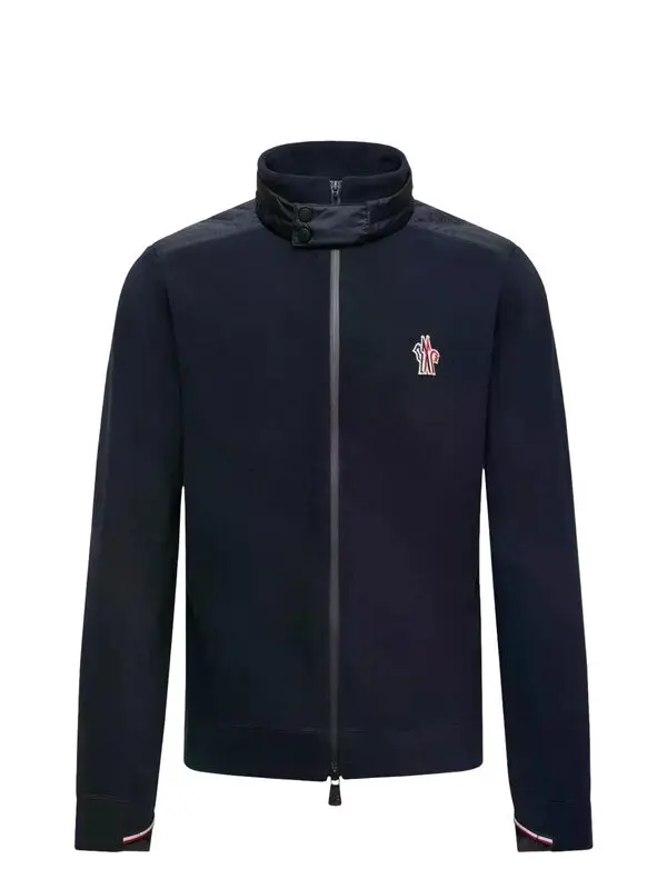 Moncler Zip-up Sweatshirt - Blue