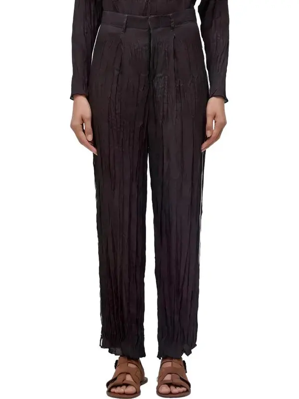 OSKLEN Pleated Trousers - Black