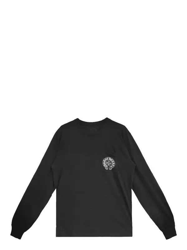 Chrome Hearts Las Vegas Horseshoe Long-sleeve T-shirt - Black