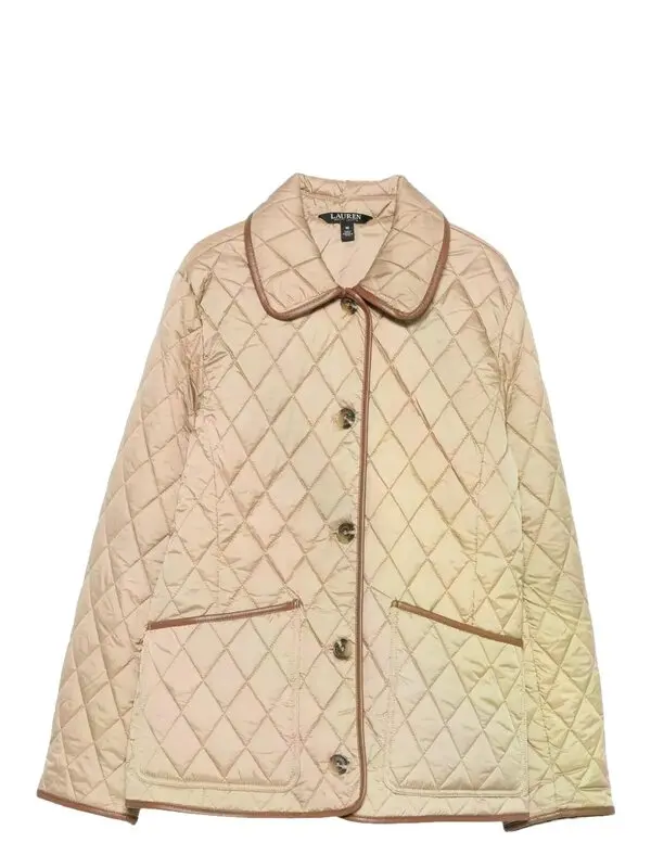 Ralph Lauren Quilted Button-fastening Jacket - Neutrals