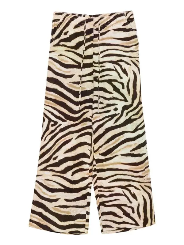 Ralph Lauren Zebra-print Trousers - Neutrals