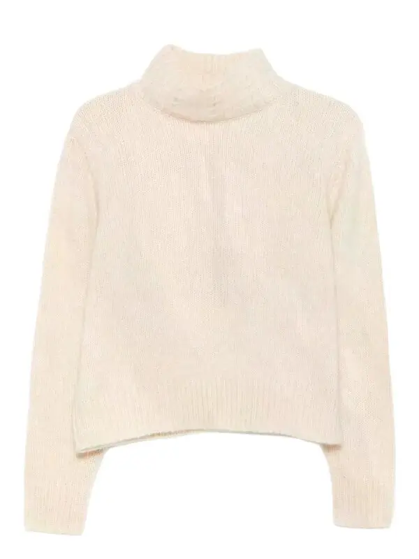 Hemisphere Turtleneck Knitwear - Neutrals