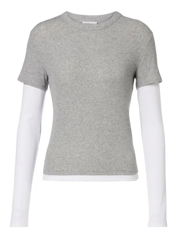 Velvet By Graham & Spencer Bronson T-shirt - Grey