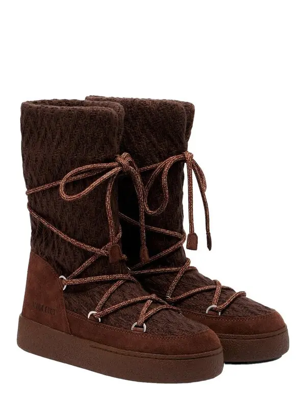 Moon Boot X Guest In Residence Ltrack Snow Boots - Brown