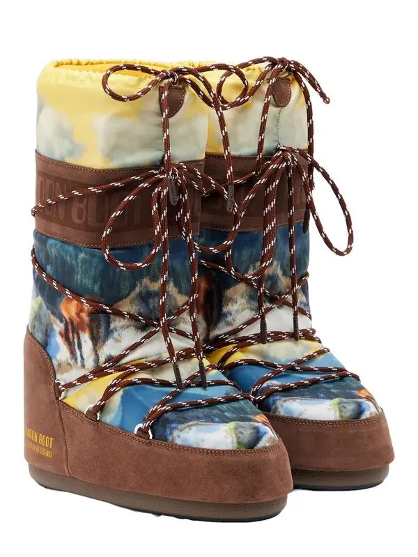 Moon Boot X Guest In Residence Icon High Snow Boots - Brown