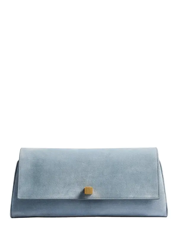 Khaite Audrey Clutch - Lead