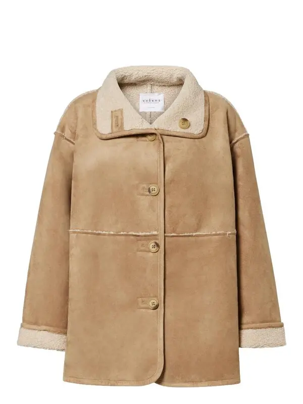 Velvet By Graham & Spencer Shona Reversible Jacket - Beige