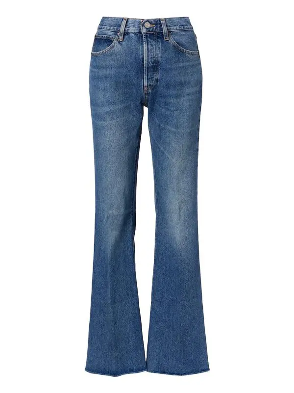 FRAME Lax Wide-leg Jeans - Blue