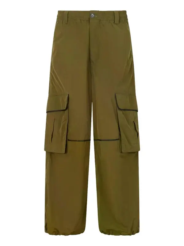 Marni Belt-loop Cargo Trousers - Green