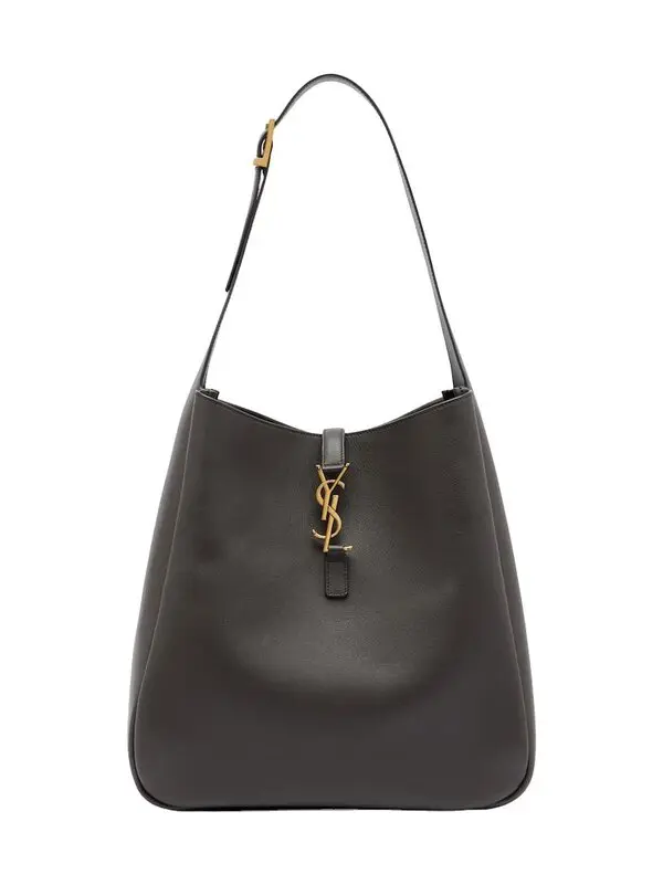 Saint Laurent Le 5 À 7 Supple Large Leather Shoulder Bag - Brown