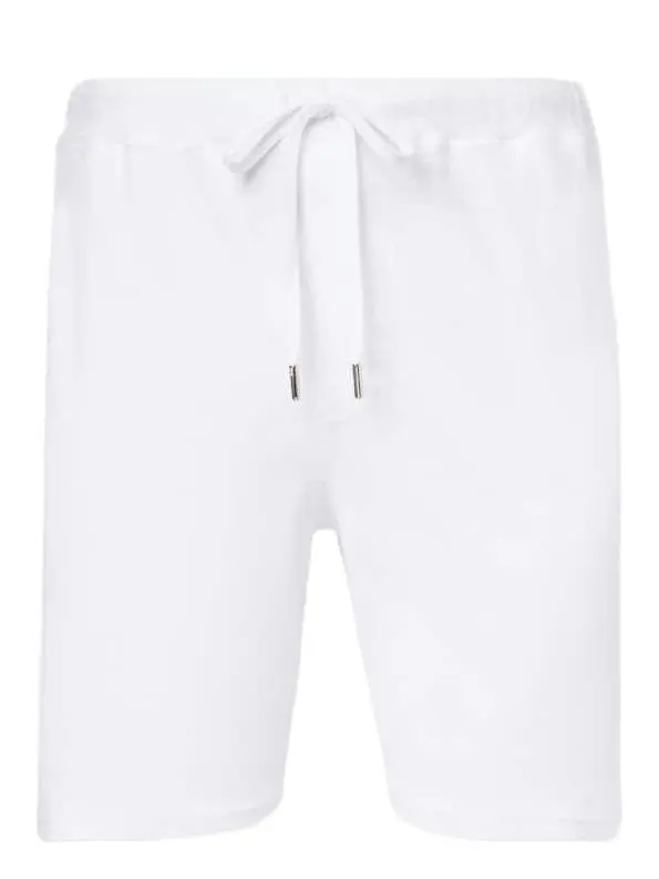 Fedeli Cotton Terry Shorts - White