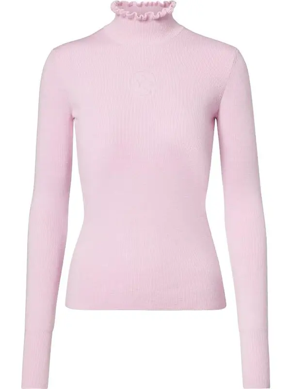 Cordova Kitz Ribbed-knit Wool-blend Ski Top - Pink